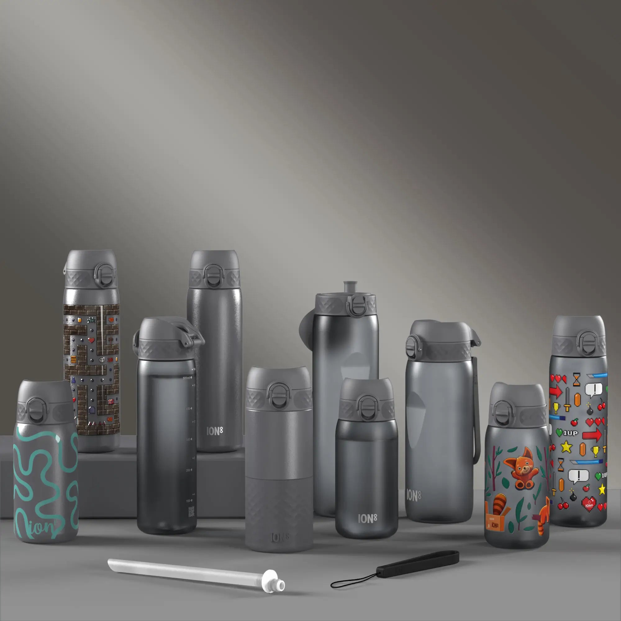 Grey Water Bottles – ION8.COM