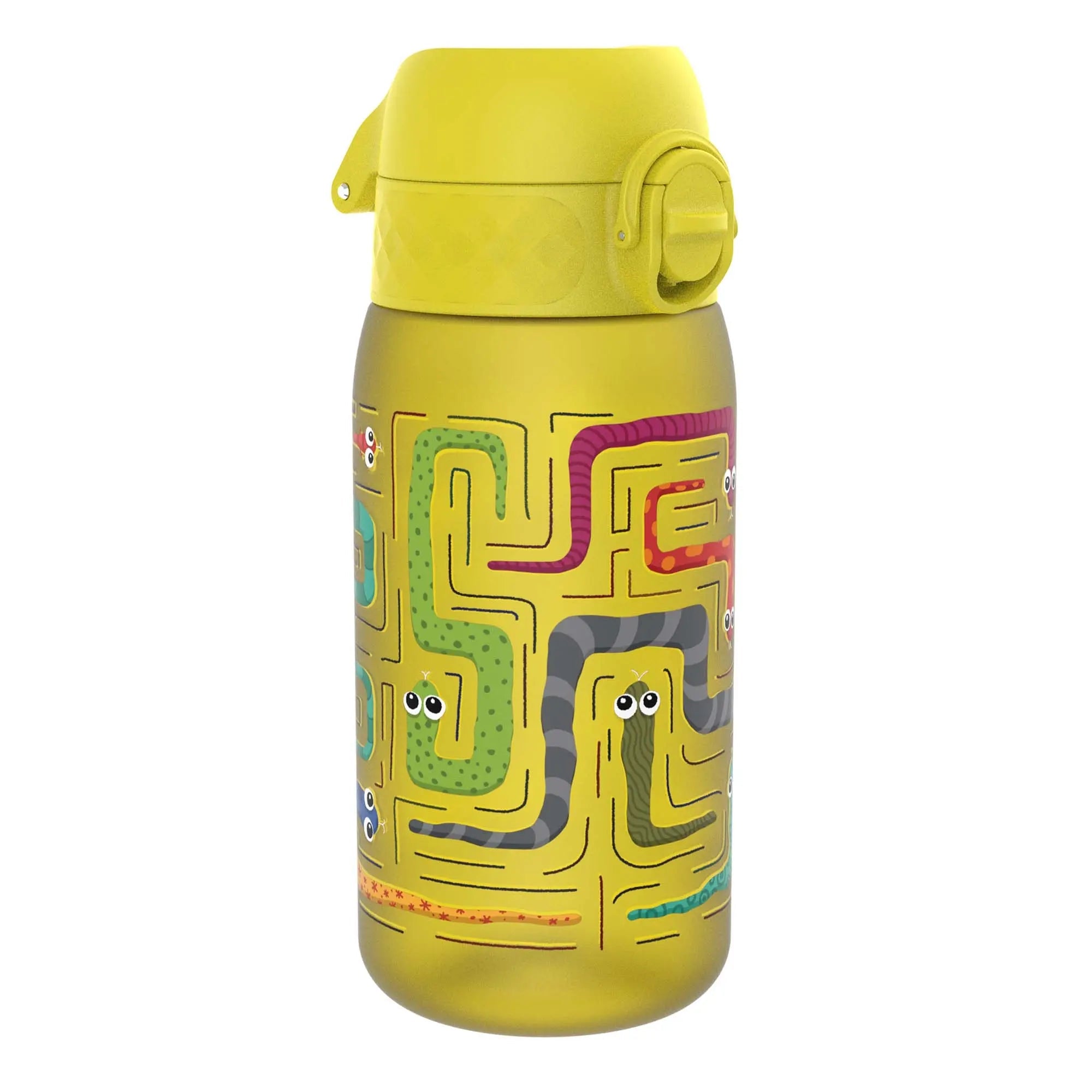Leak Proof Kids Water Bottle, Recyclon™, Snakes, 350ml (12oz) - ION8